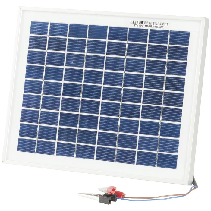 12V 5W Solar Panel with Clips | Jaycar New Zealand