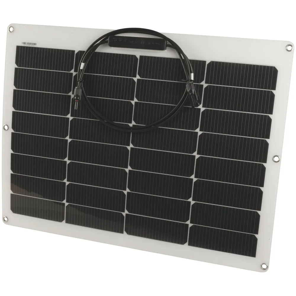 50W 12V Semi Flexible Solar Panel with DF Technology | Jaycar Australia